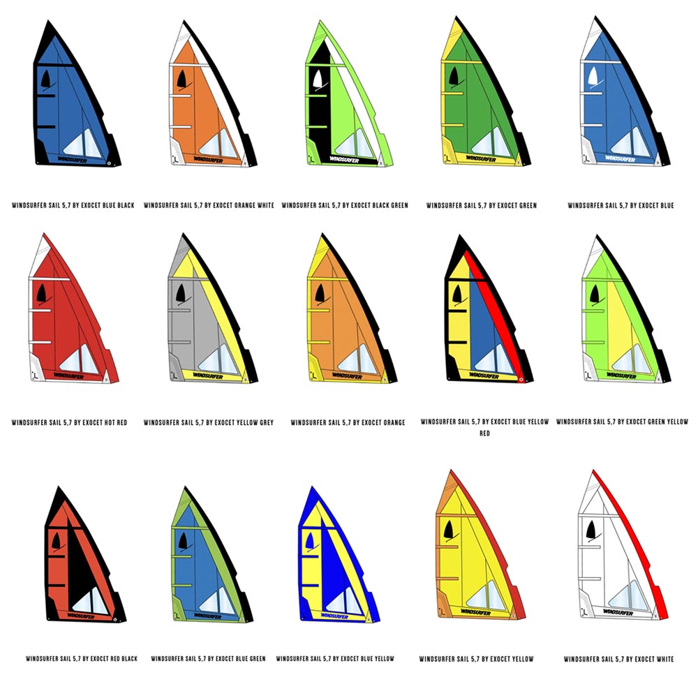 Exocet Windsurfer LT Complete - 4boards
